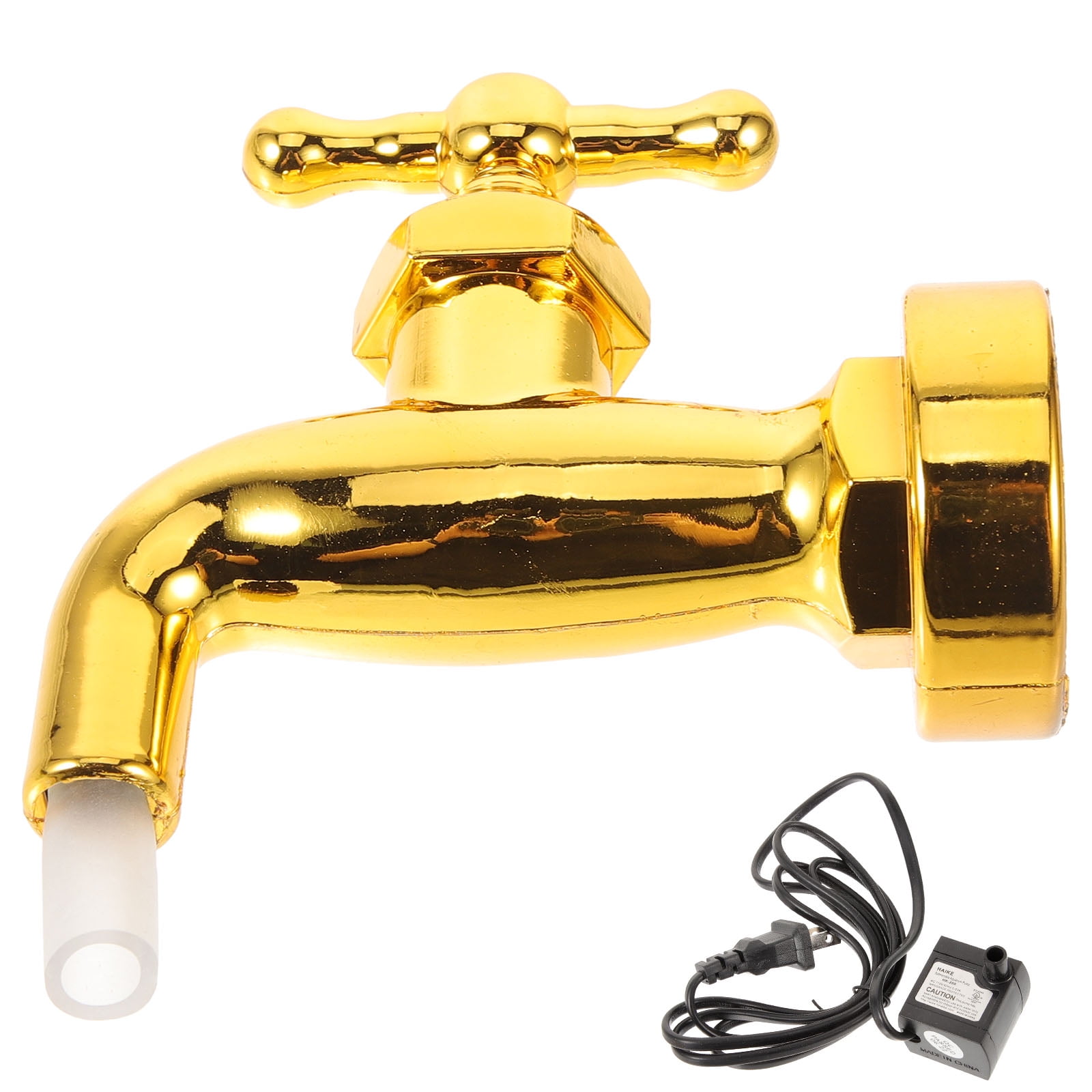 WORGEOUS Invisible Floating Tap Fountain with Sturdy Plastic for Garden ...