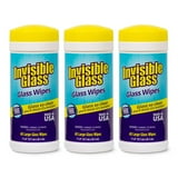 Invisible Glass 90160-3PK 40-Count Lint-Free Glass Cleaning Wipes ...