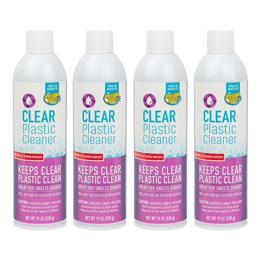 Invisible Glass 91014-4PK Screen and Plastic Cleaner Protectant and ...