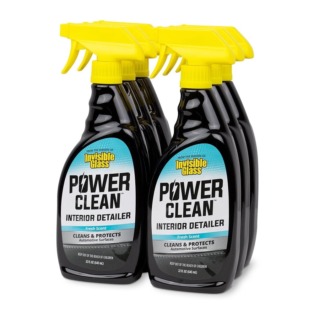 Invisible Glass 92024-6PK Power Clean Automotive Interior Detailer ...