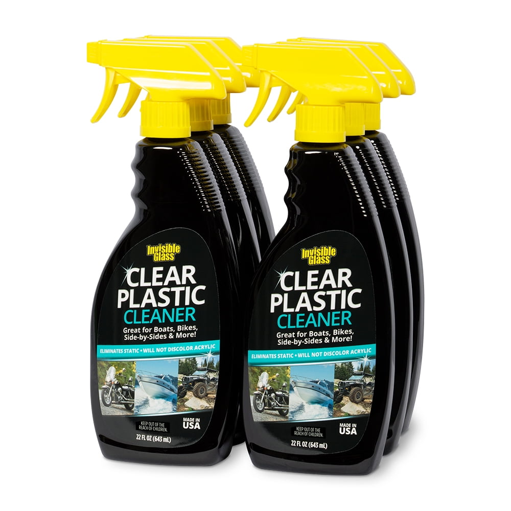 Free Shipping! Invisible Glass 92084-6PK 22-Ounce Clear Plastic Cleaner ...