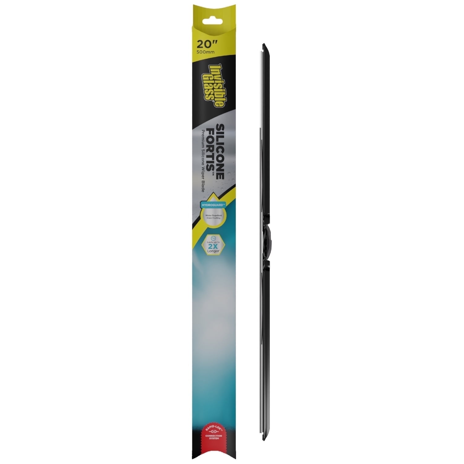 Invisible Glass Silicone Fortis 20" Hybrid Wiper Blade with Hydroguard ...