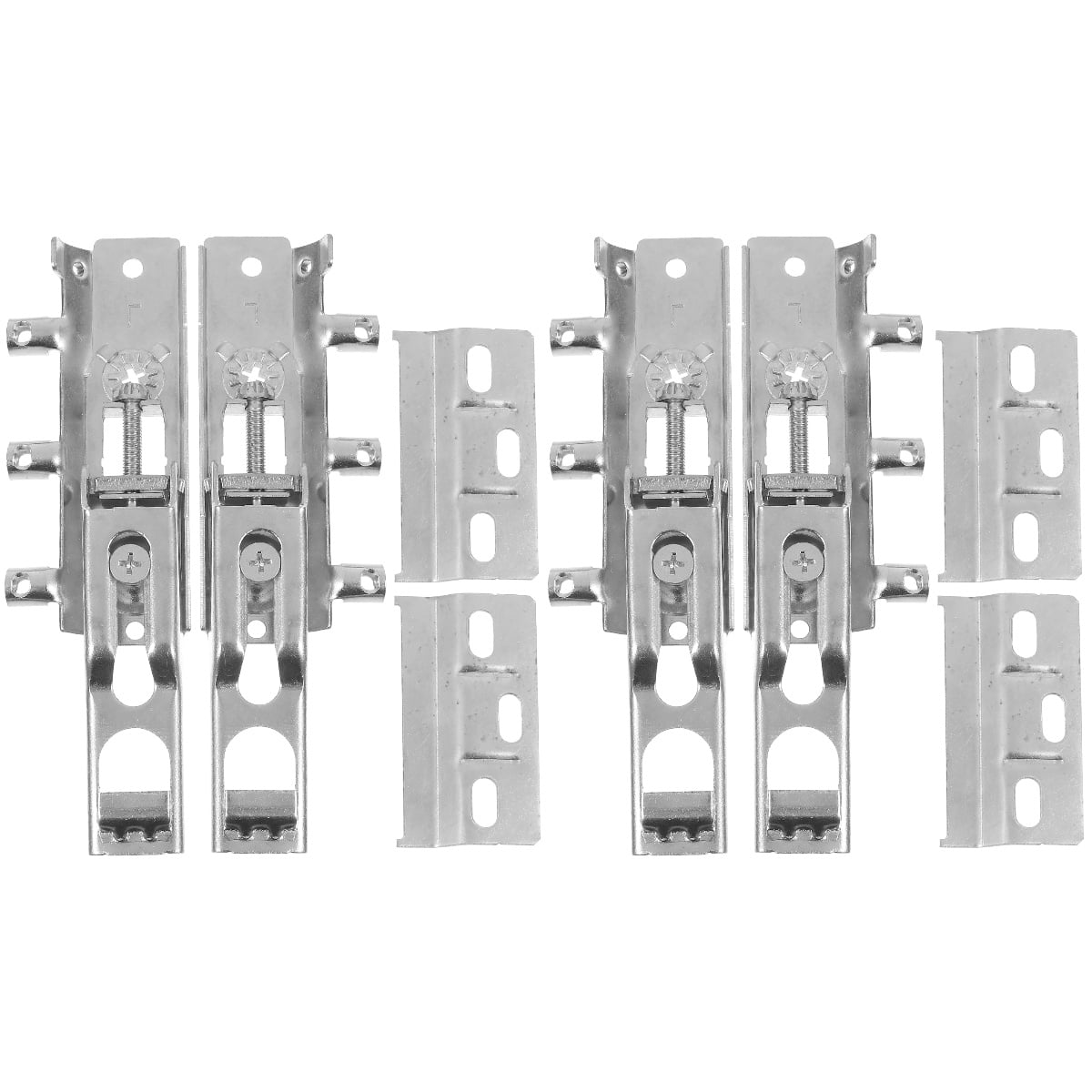 Invisible Hanging Code 2 Sets Cabinet Door Hinges Heavy Duty Clothes ...