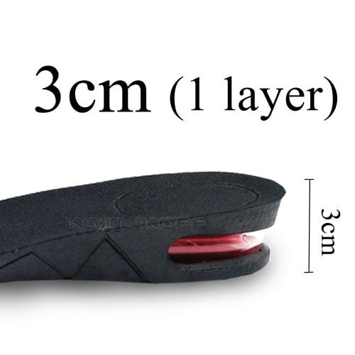 Invisible Height Increase Insole For Feet 3/5/7/9cm Height Lift ...