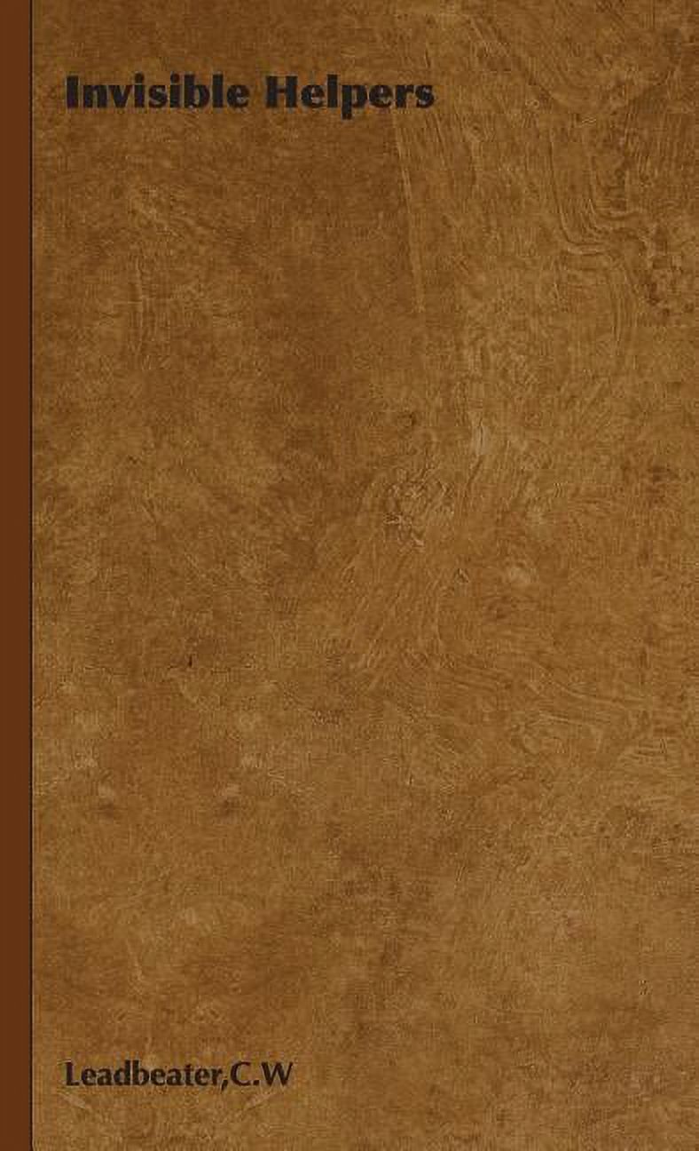 Invisible Helpers (Hardcover) - Walmart.com