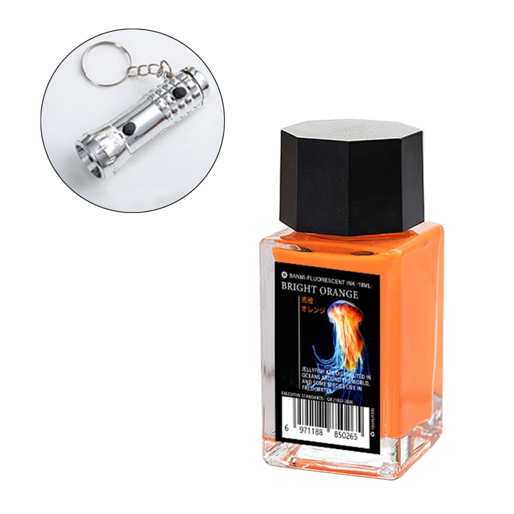 Invisible Ink with UV Light for Dip Pen Glass Dip 18ml Colored ...