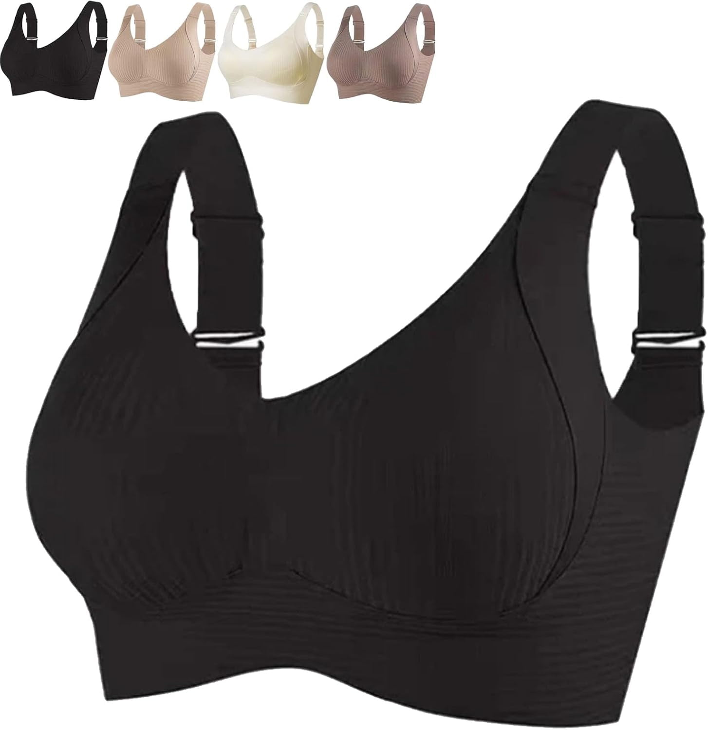 Invisible Lift Bra, Bras for Older Women, Women's Bras Seamless ...