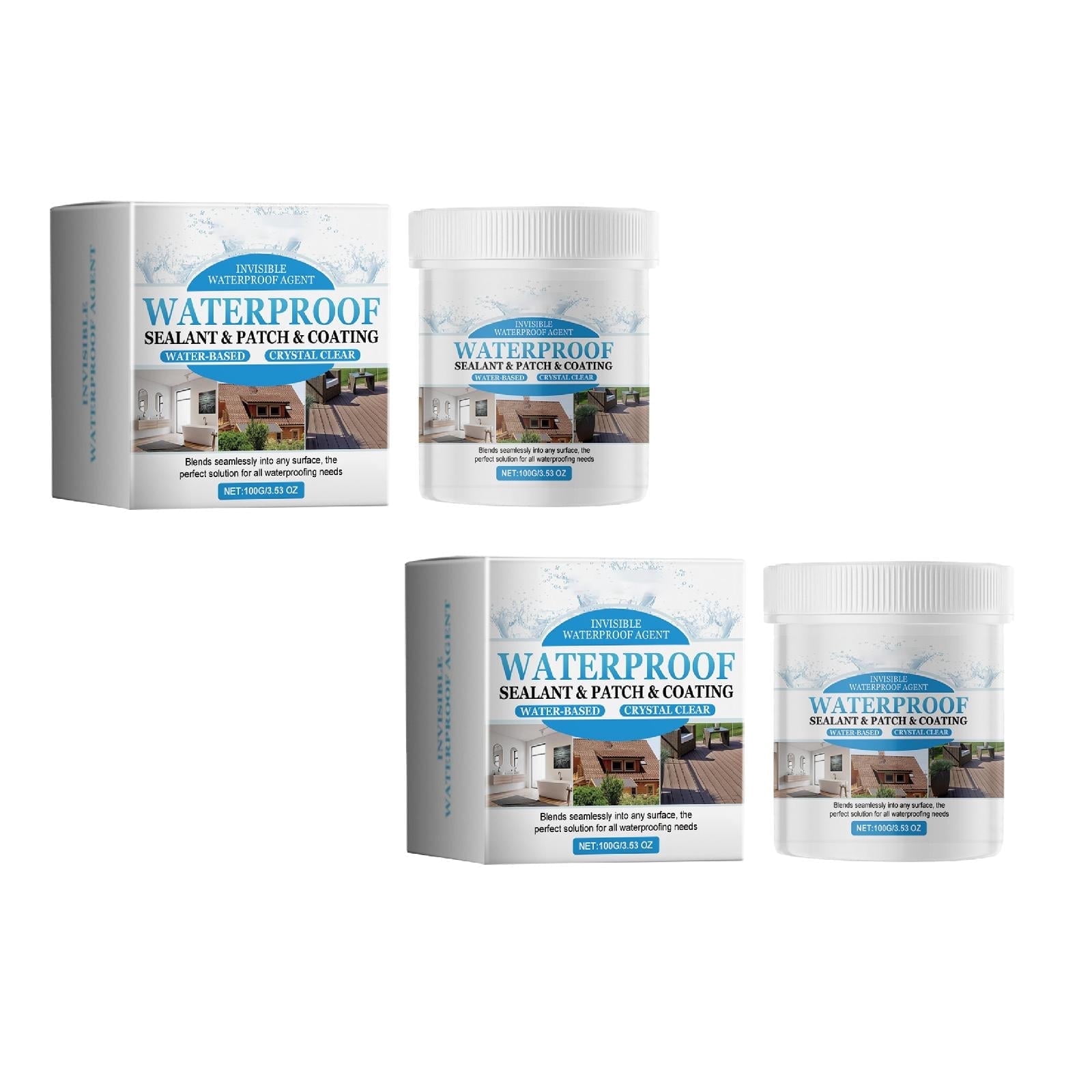 Invisible Liquid Waterproof Adhesive, Water-Based Transparent ...
