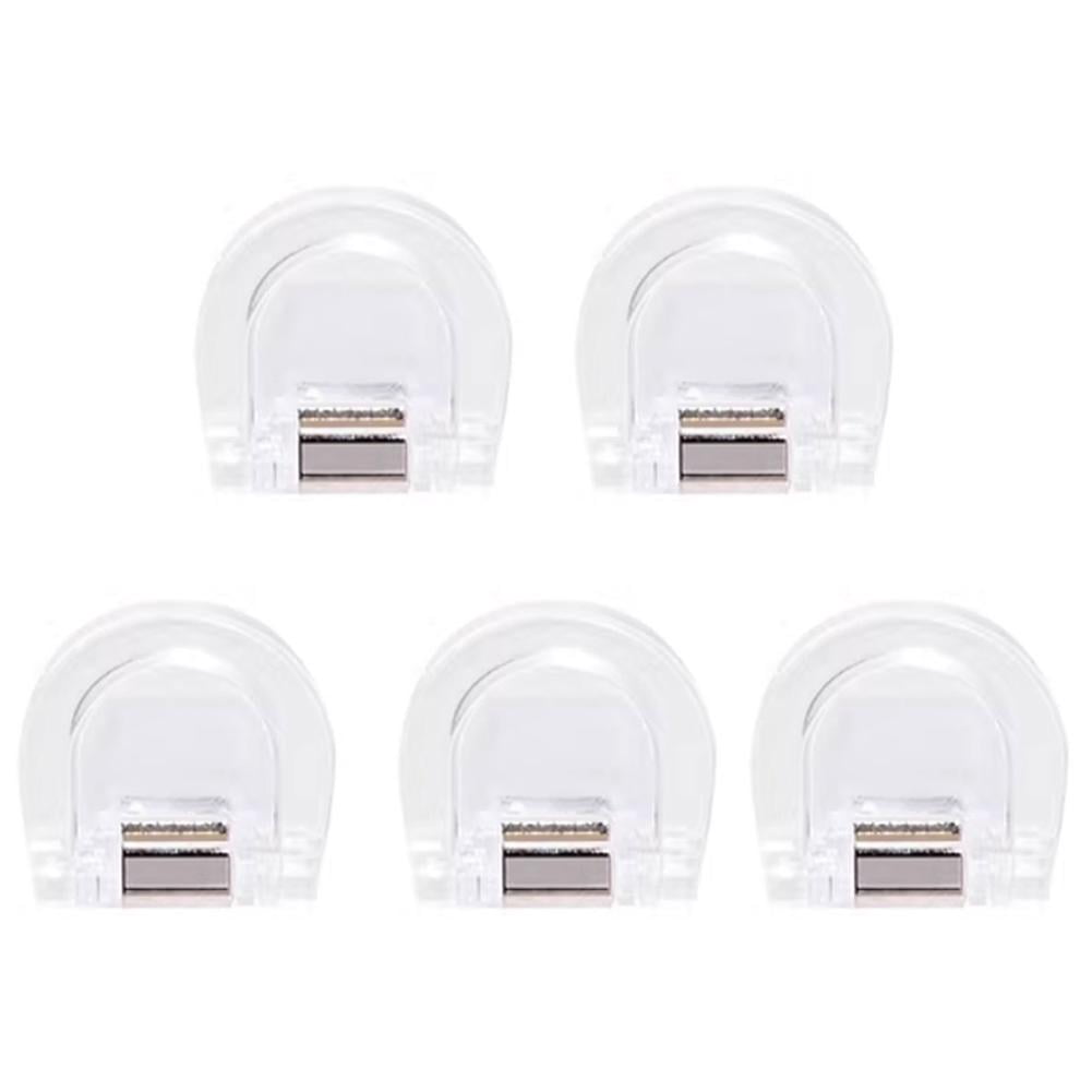 Invisible Pant Hem Clips – 5-Pack Adjustable Trouser Shortener for Too ...