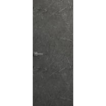 Invisible Solid Hidden Door with Handle | Planum 0010 Split Wood with ...