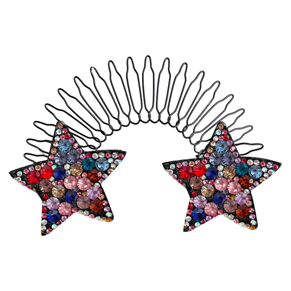 Invisible Star hair clip, Stretchable Invisible Hair Clips, U Shape ...