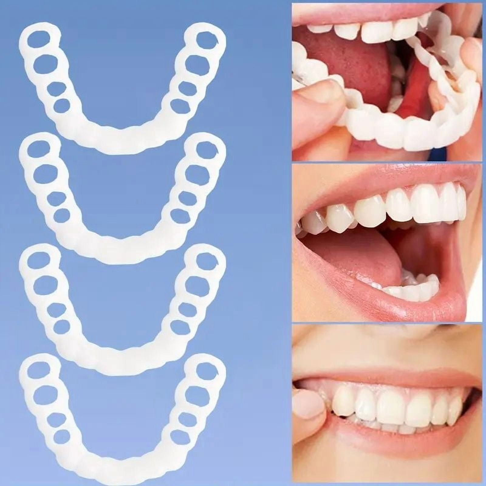 "Invisible Teeth Aligners - Soft Silicone Orthodontic Mouthguards with ...
