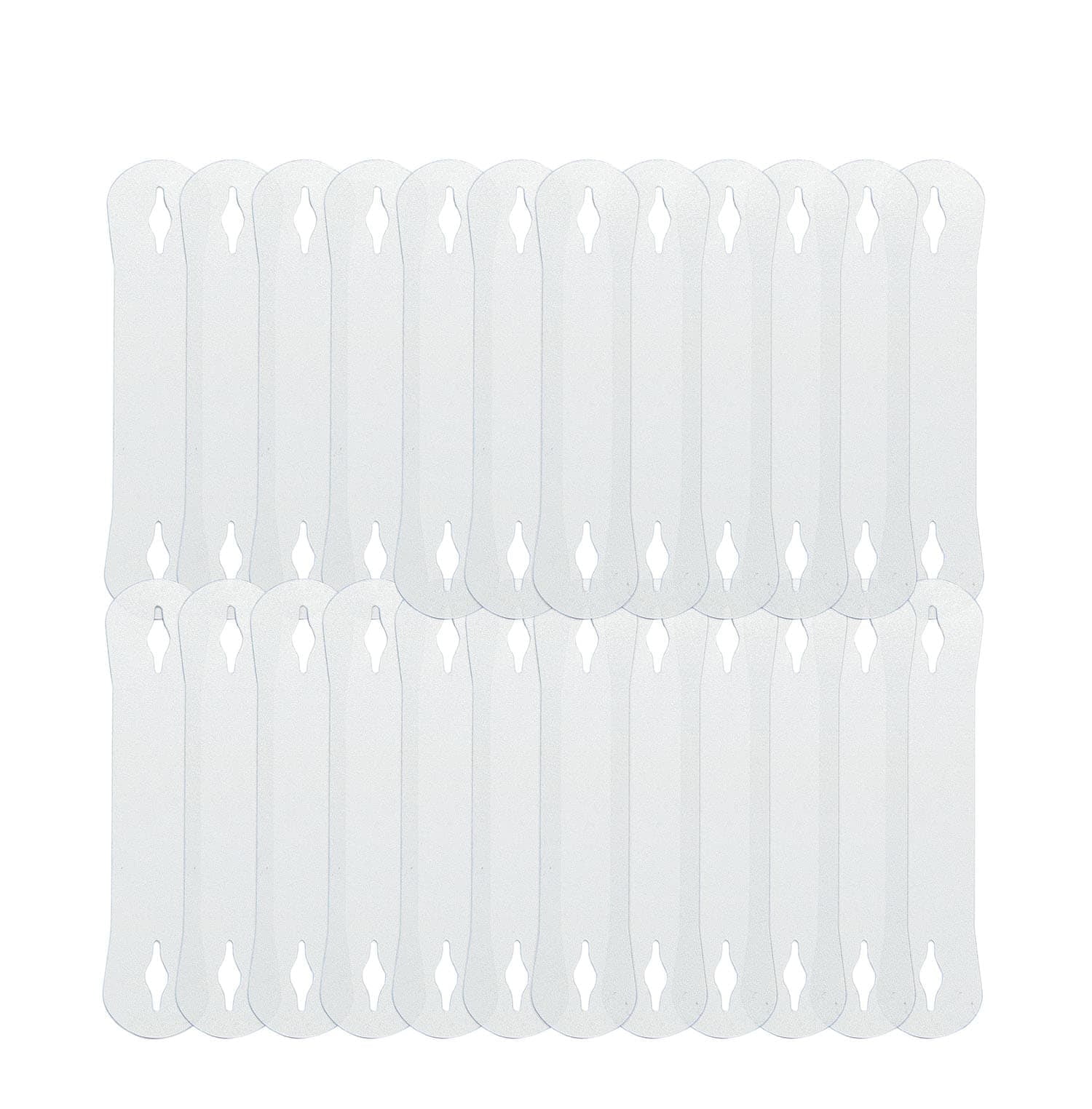 Petallo, Invisible Tie Stays, Pack of 24, Translucent - Walmart.com