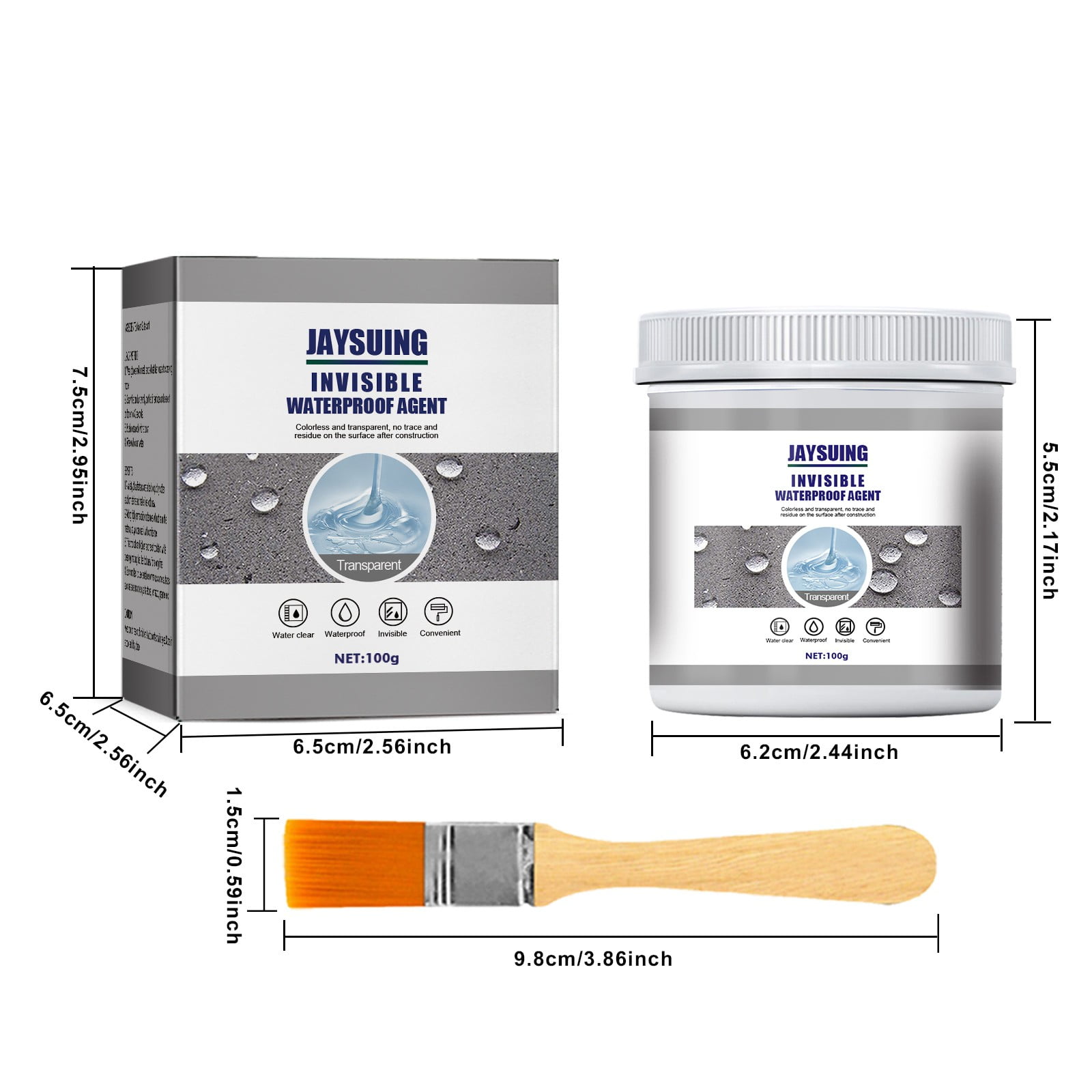 Invisible Waterproof Agent, Waterproof Insulating Sealant, Transparent ...