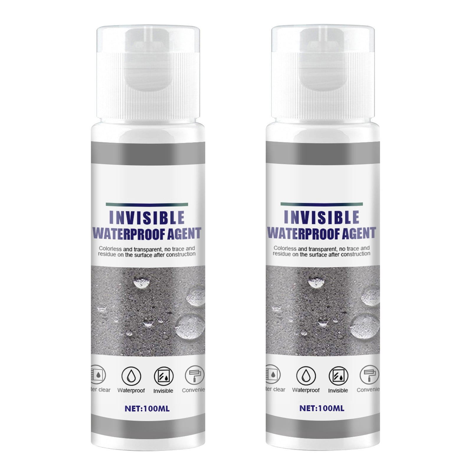 Invisible Waterproof Agent, Self-Spray Leak Repair Sealant For Exterior ...