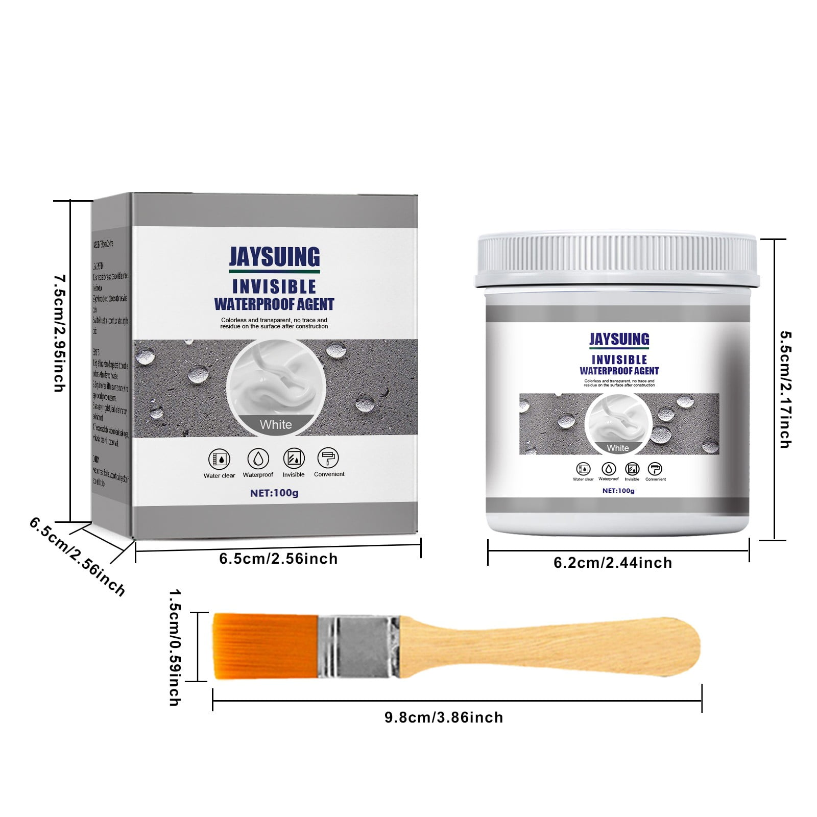 Invisible Waterproof Agent, Waterproof Insulating Sealant, Transparent ...