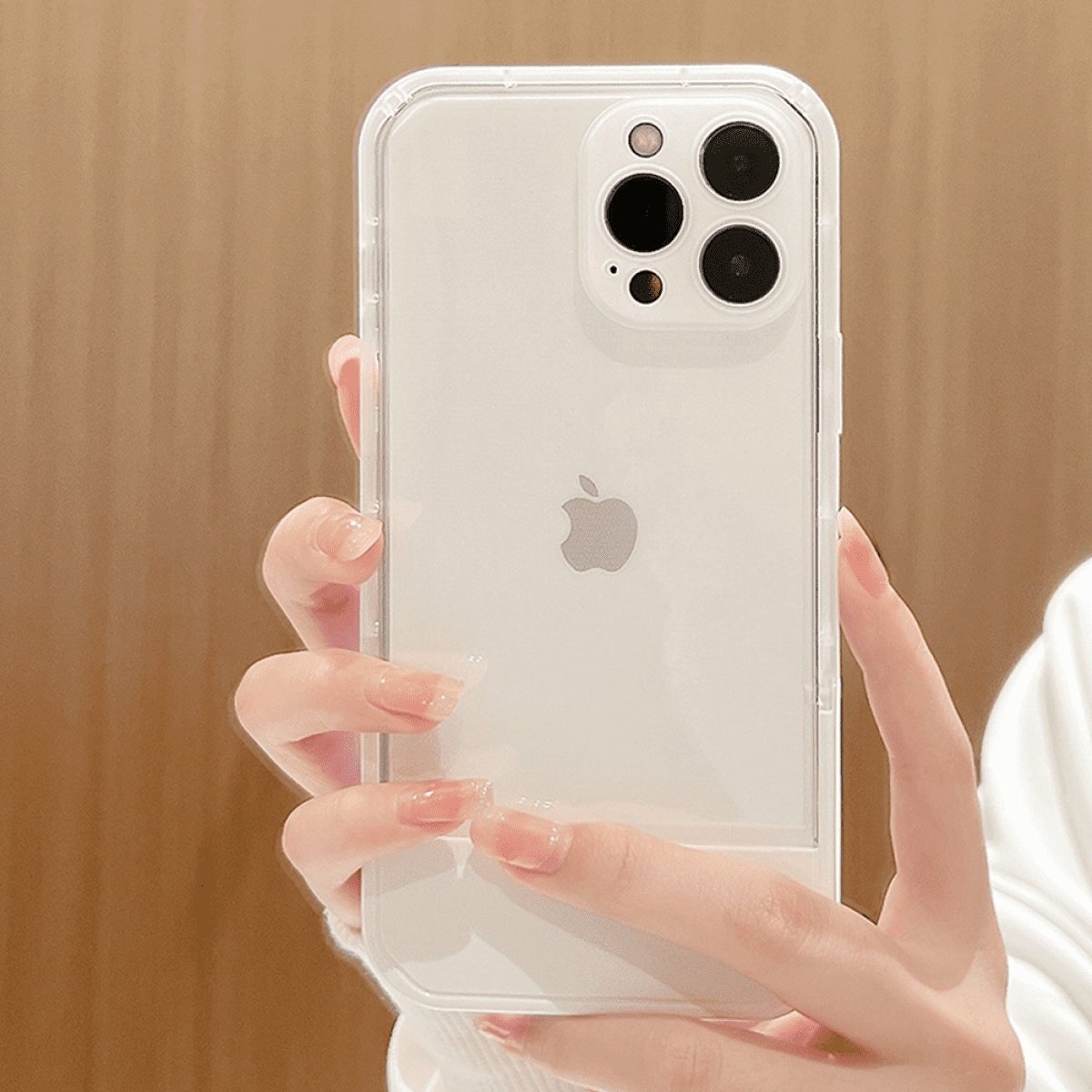 Invisible stand mobile case, high sense ultra-thin soft scratch ...