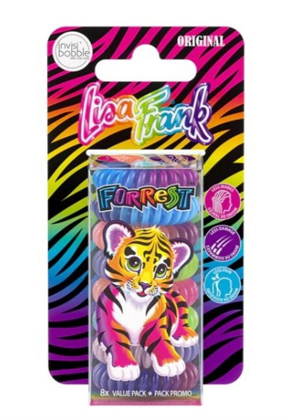 Invisibobble Lisa Frank Forrest 8pc Original Hair Ties Set - Walmart.com