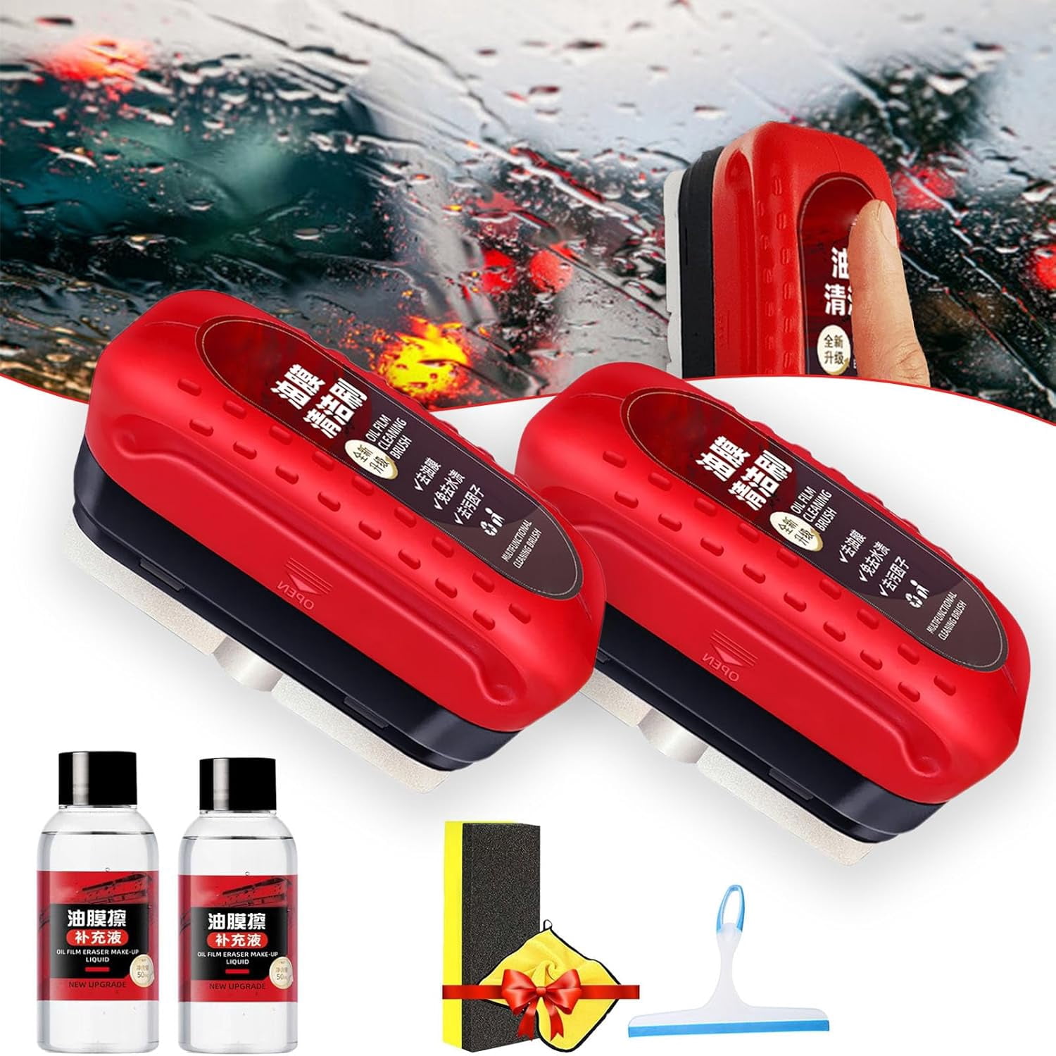 Invisposture Glass Cleaner, Bloame Glass Cleaning Board, Glass Cleaner ...