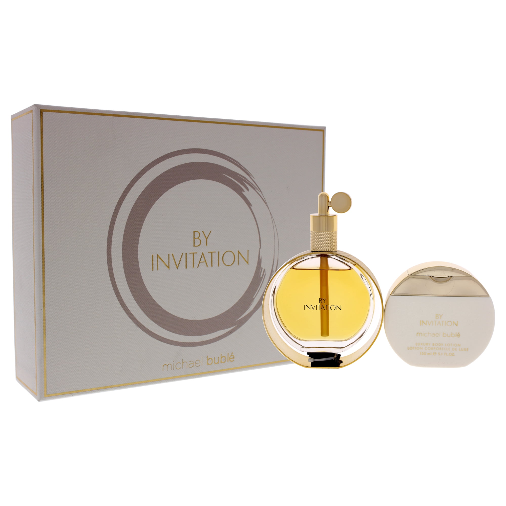 Michael Buble Invitation Fragrance Gift Set for Women - 2 Pc with 3.4oz ...