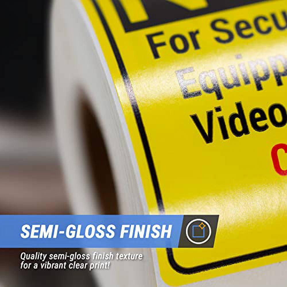 Invoice Enclosed Stickers (4 x 1.5 inch, Red with Bold Letters - 900 ...