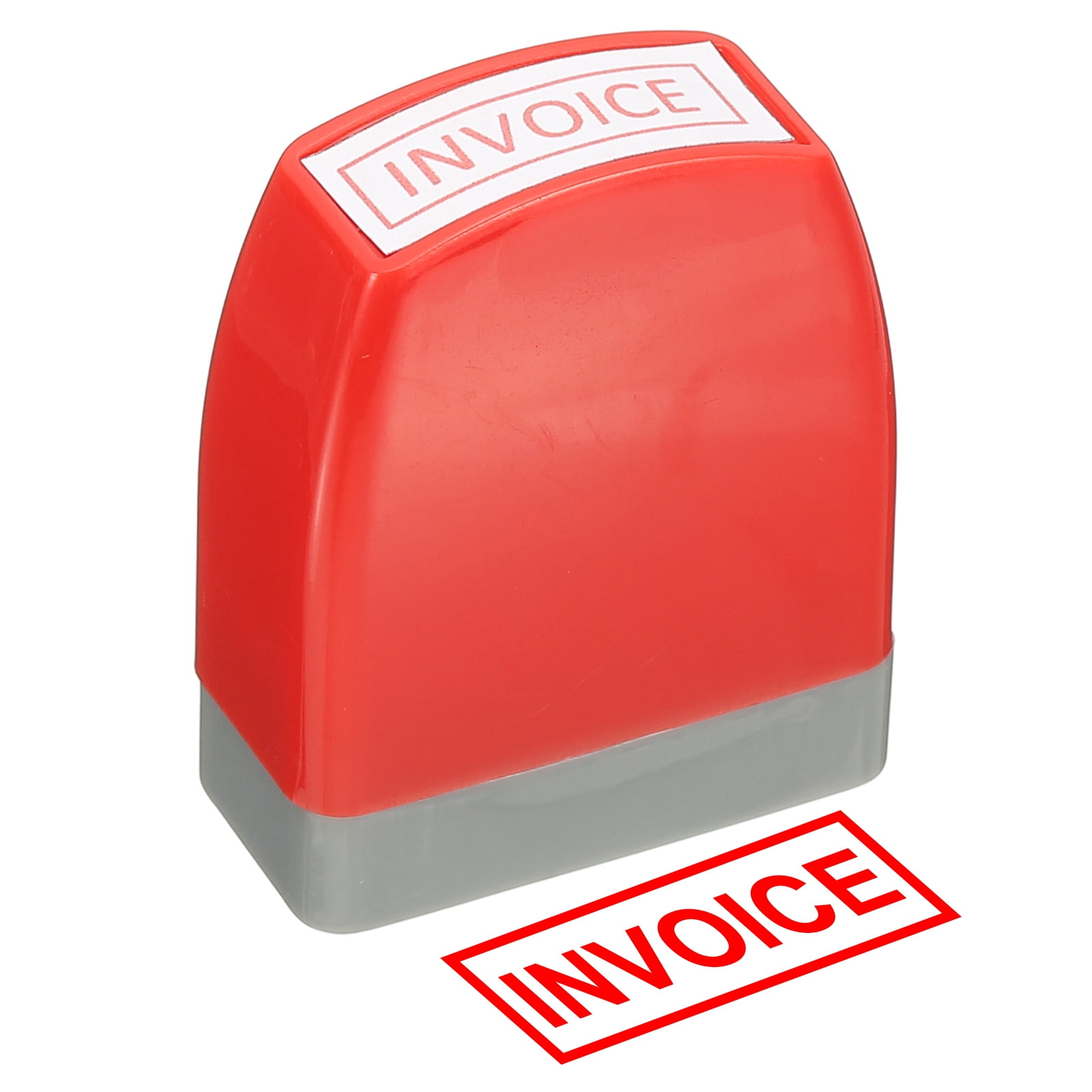 Invoice Notice Stamp Self Inking, Red Ink Office Stamps Pre Inked ...