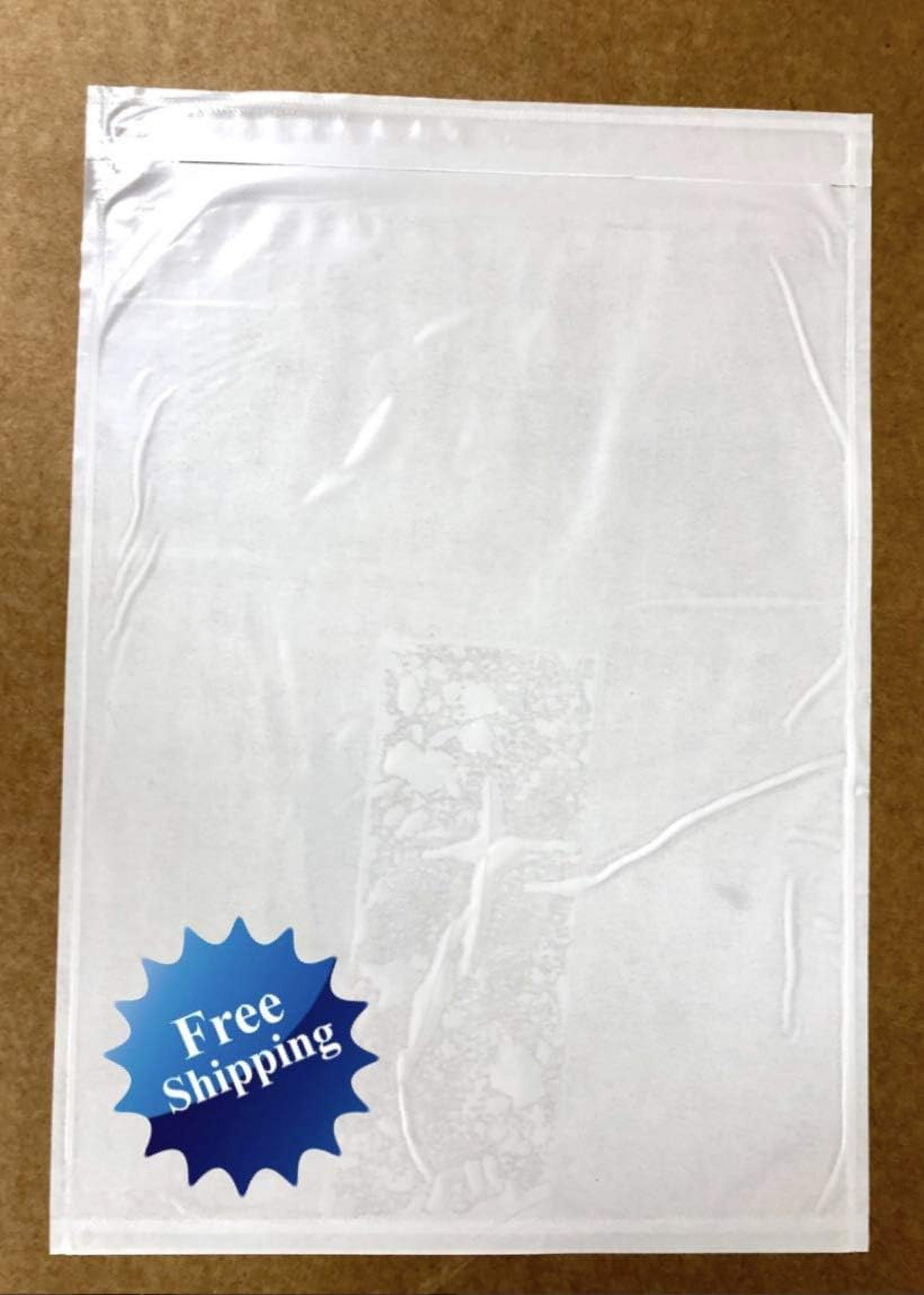 Invoice Packing Slip Pouches (7" x 10") – Clear Adhesive Envelope Bag ...