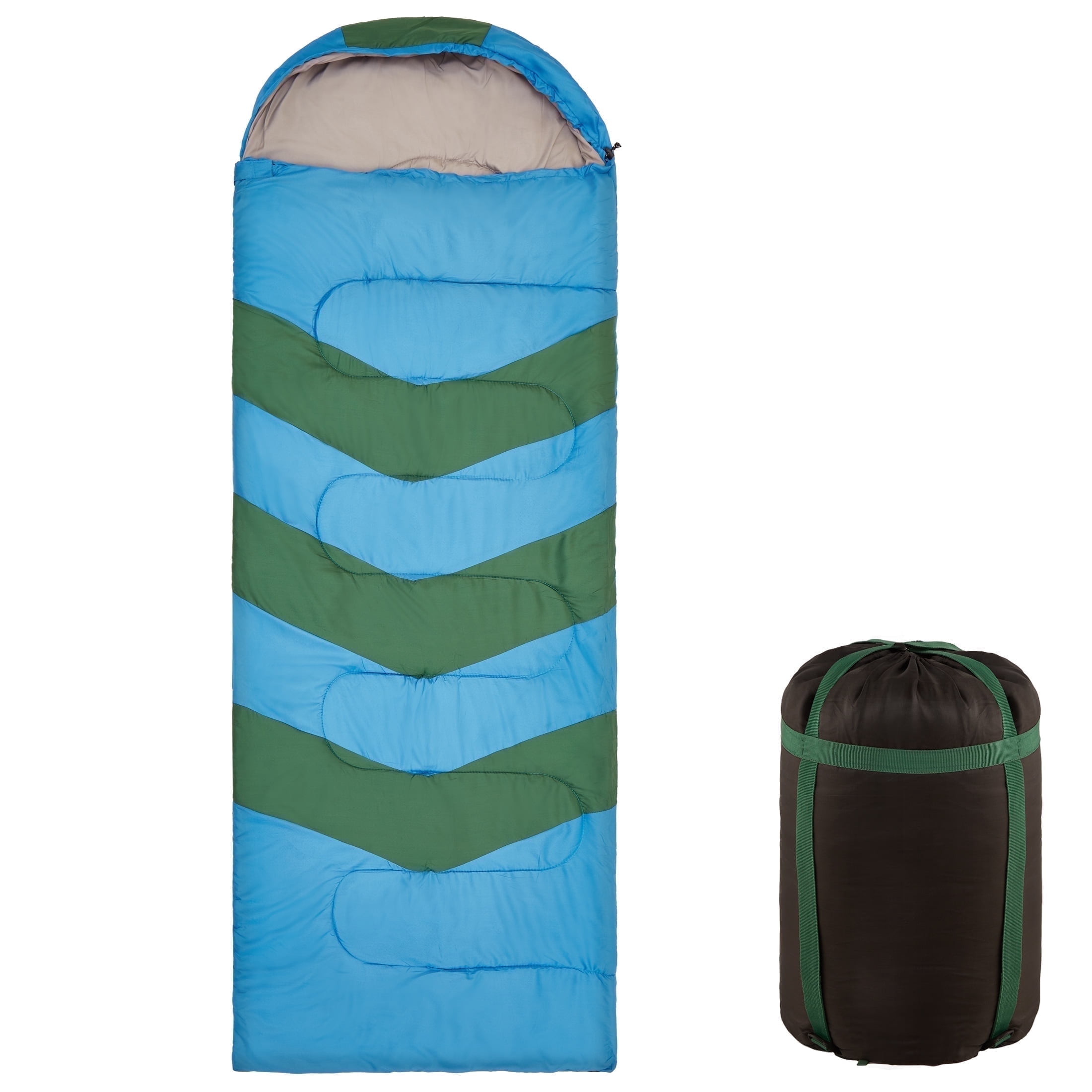 Invoker Sleeping Bag for Adults Kids, Warm & Cool Weather 4 Season ...