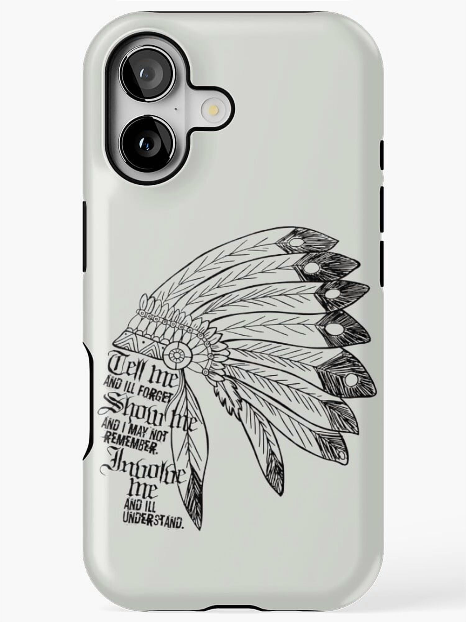 Involve Me Ill Understand Quote Phone Case for iPhone 11 12 13 14 15 16 ...