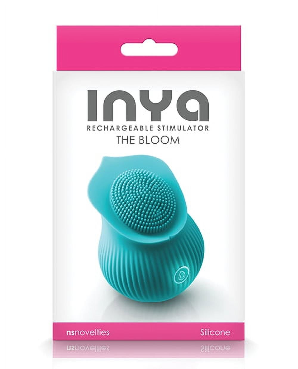Inya The Bloom Rechargeable Tickle Vibe - Teal - Walmart.com