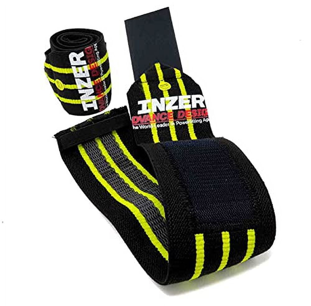 Inzer Wrist Wraps - Gripper (Pair) Powerlifting Weight Lifting Wraps ...