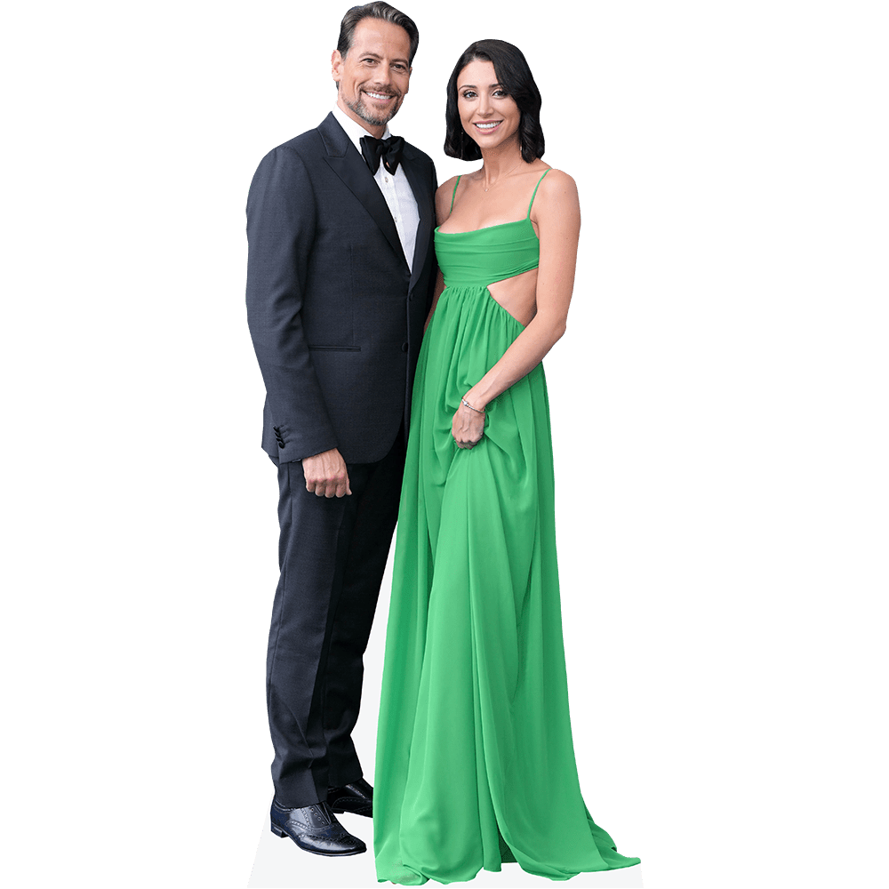 Ioan Gruffudd And Bianca Wallace (Duo 1) Mini Celebrity Cutout Standee ...