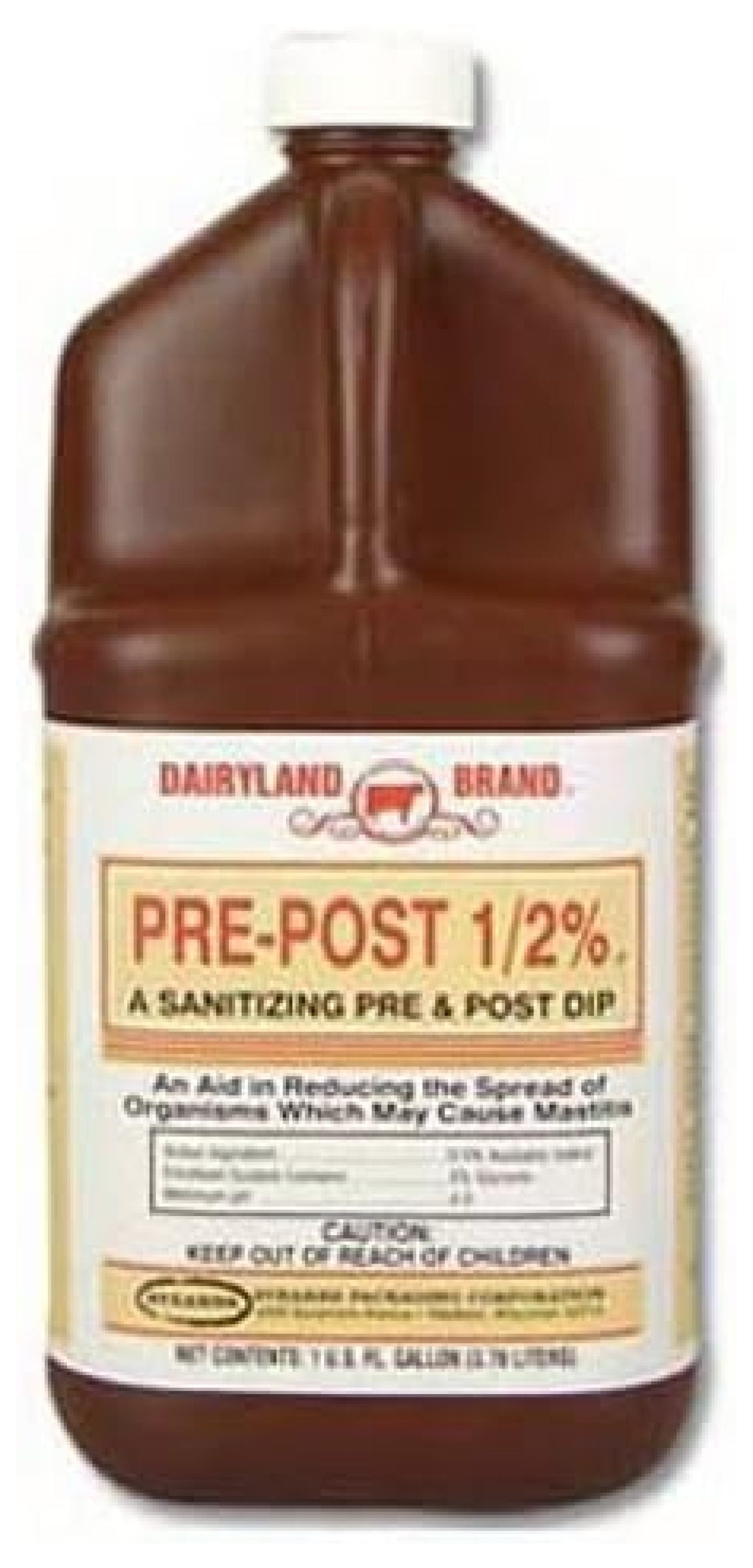 Iodine Teat Dip - 50 Gallon - Pre & Post Milking Sanitizer for Dairy ...