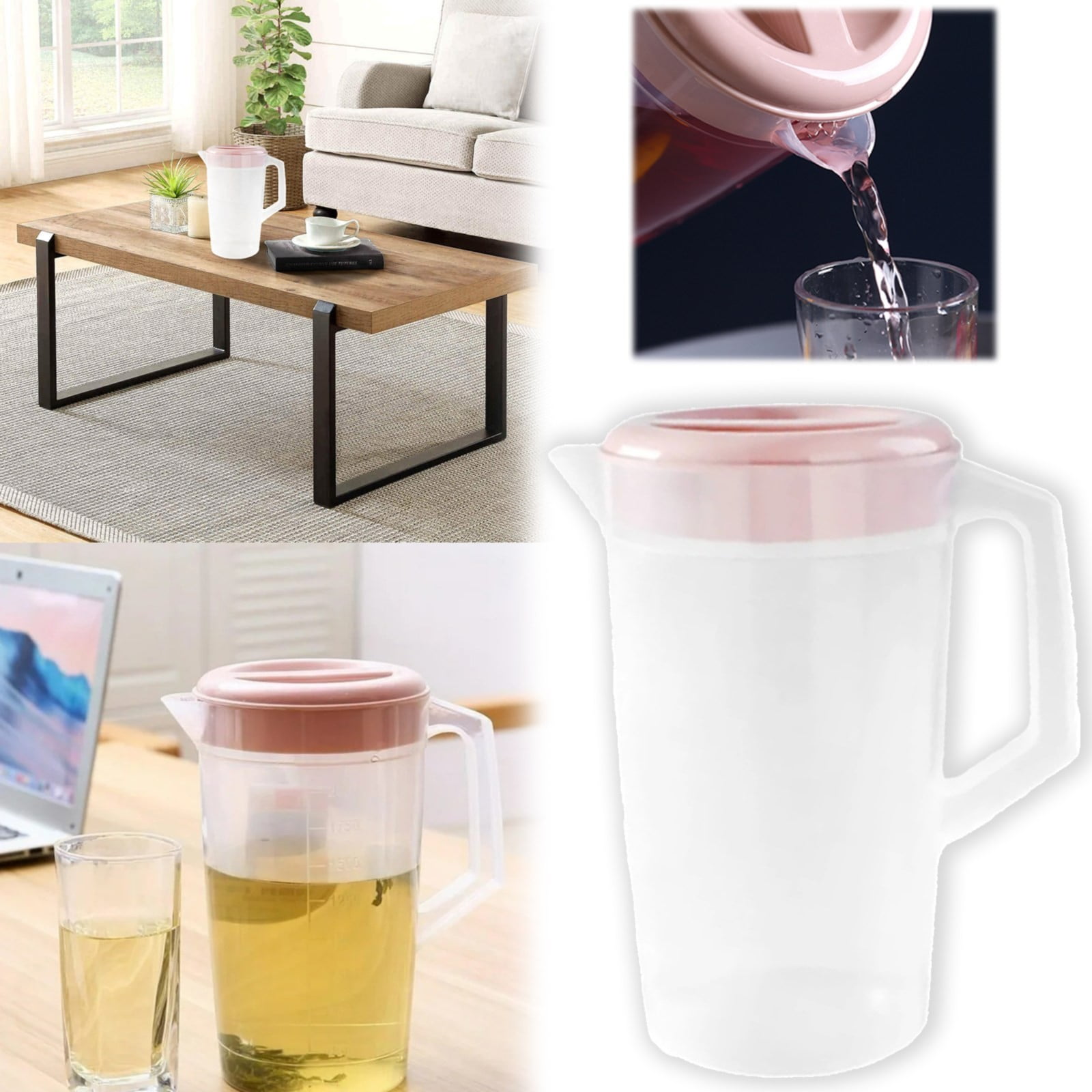 Iodue Clear Container Large Plastic Container Milk Dispenser Tea ...