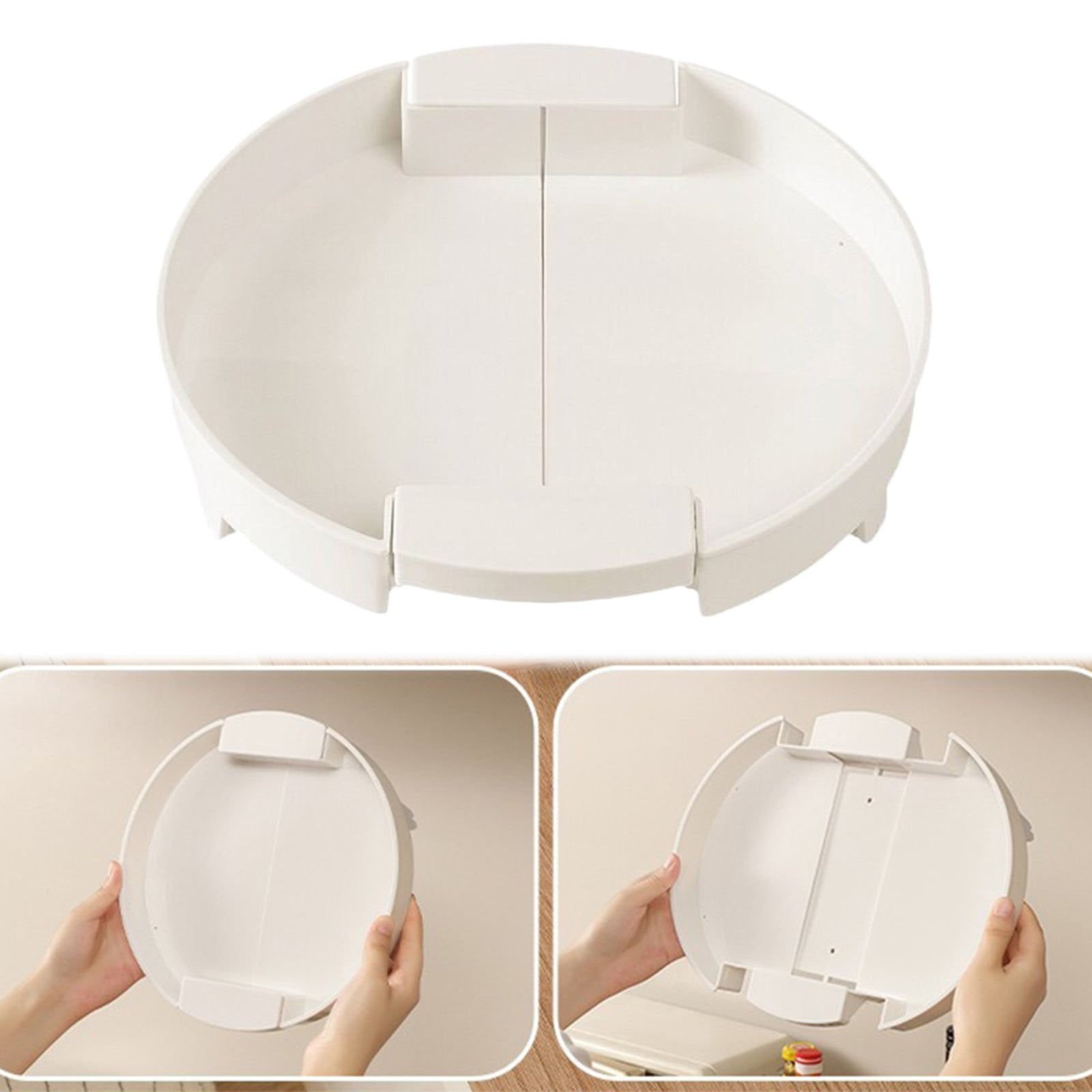 Iodue Kitchen Rack Lazy Turntable Organizer 9" 12" Expandable 360 ...