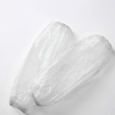 Tripumer 100 Pcs Disposable Arm Sleeves Covers 15.7 inch Waterproof PE ...