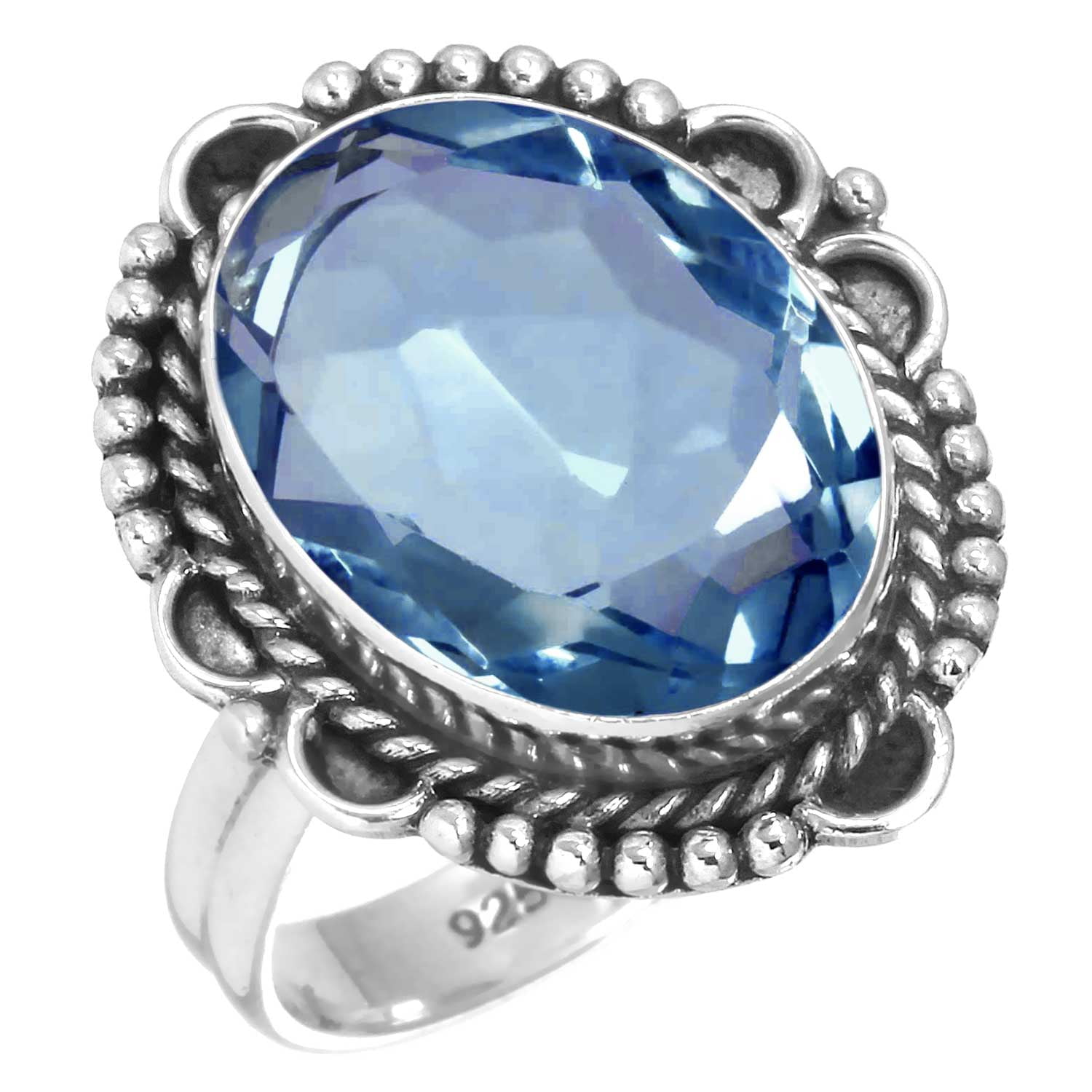 Iolite Quartz Women Jewelry 925 Sterling Silver Ring - Walmart.com