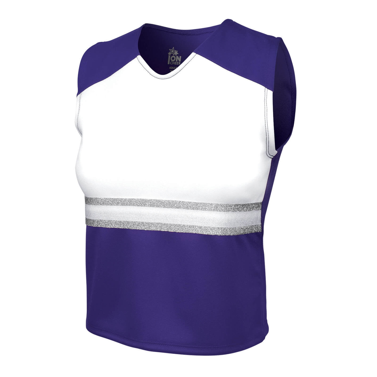 Ion Cheer League Ovation Shell Top (Youth Sizes) (Purple, YL) - Walmart.com