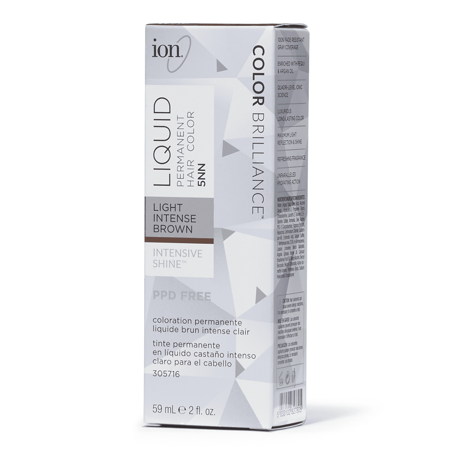 5NN Light Intense Brown Permanent Liquid Hair Color - Walmart.com