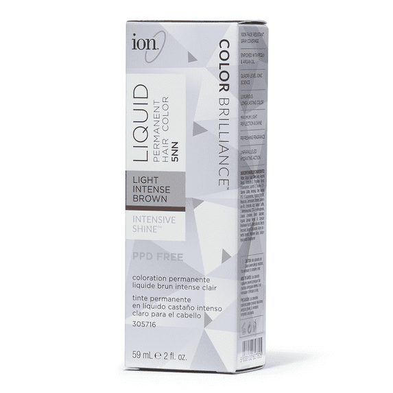 5NN Light Intense Brown Permanent Liquid Hair Color - Walmart.com
