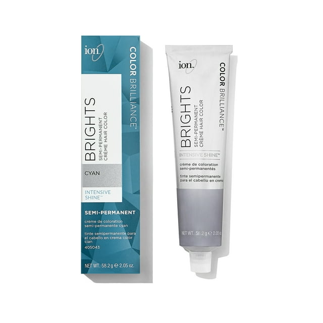 Ion Cyan Semi Permanent Hair Color Cyan - Walmart.com