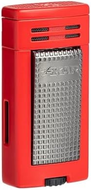Ion Double-Jet Flame Cigar Lighter. with Textured Trigger Button and a ...