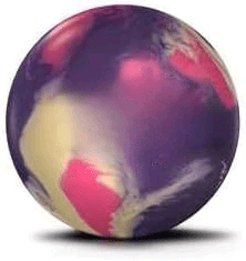 Ion Max Bowling Ball - Neon Pink/Indigo/White 12lbs - Walmart.com