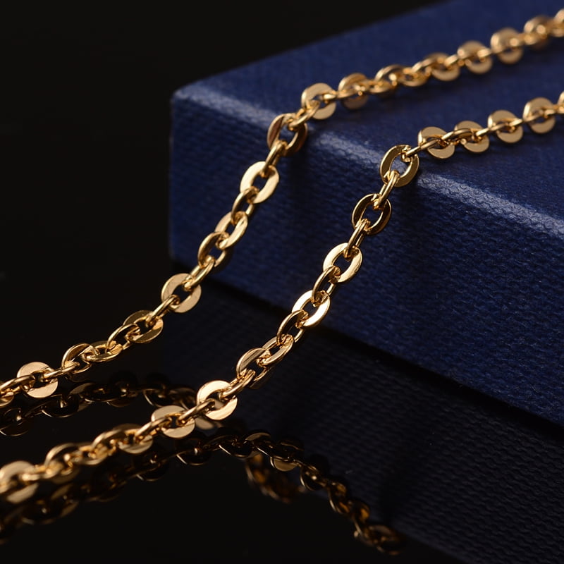 Ion Plating(IP) 304 Stainless Steel Cable Chains Unwelded with Spool ...