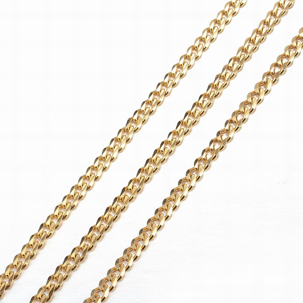 Ion Plating(IP) 304 Stainless Steel Chain Curb Chains Unwelded with ...