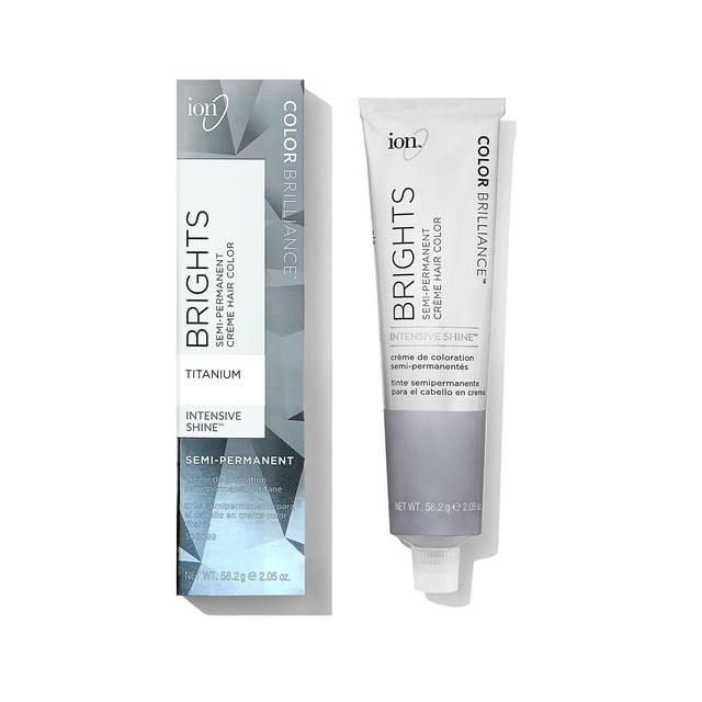 Ion Semi Permanent Hair Color, Titanium - Walmart.com