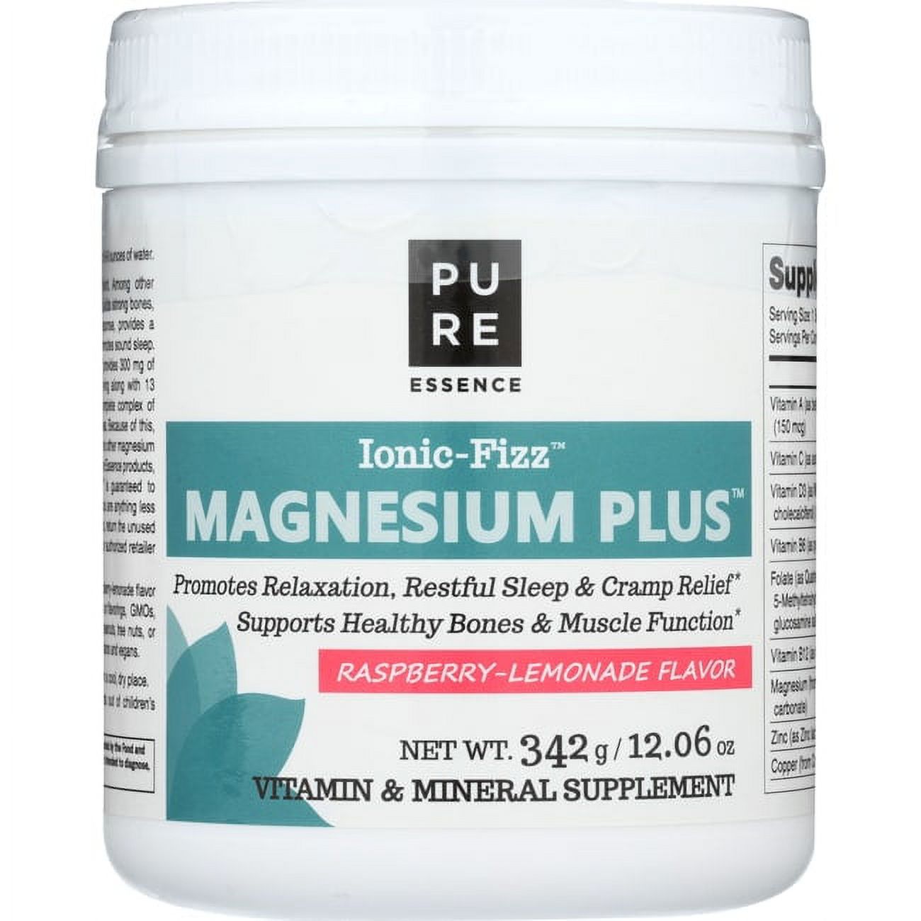 Ionic Fizz Magnesium Plus - Supplement with Zinc, Potassium, and 12 ...
