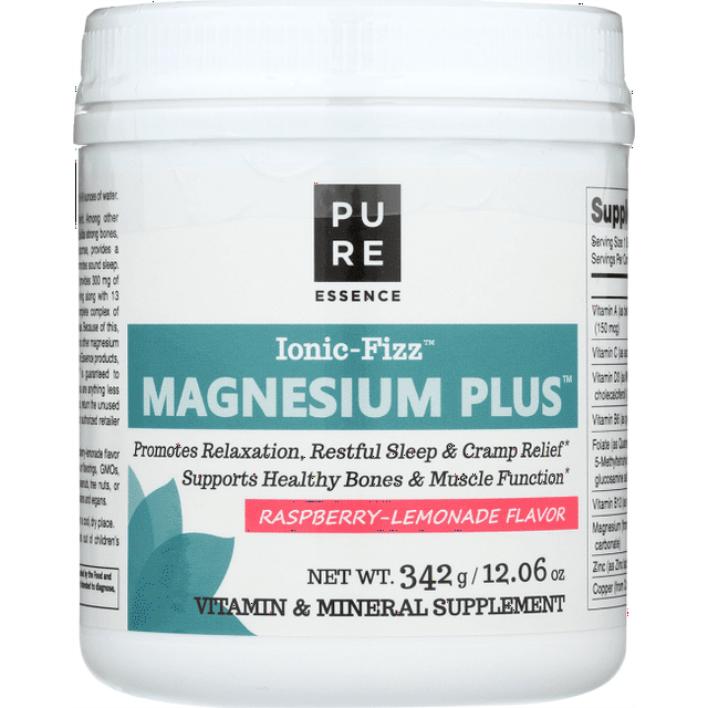Ionic Fizz Magnesium Plus - Supplement with Zinc, Potassium, and 12 ...