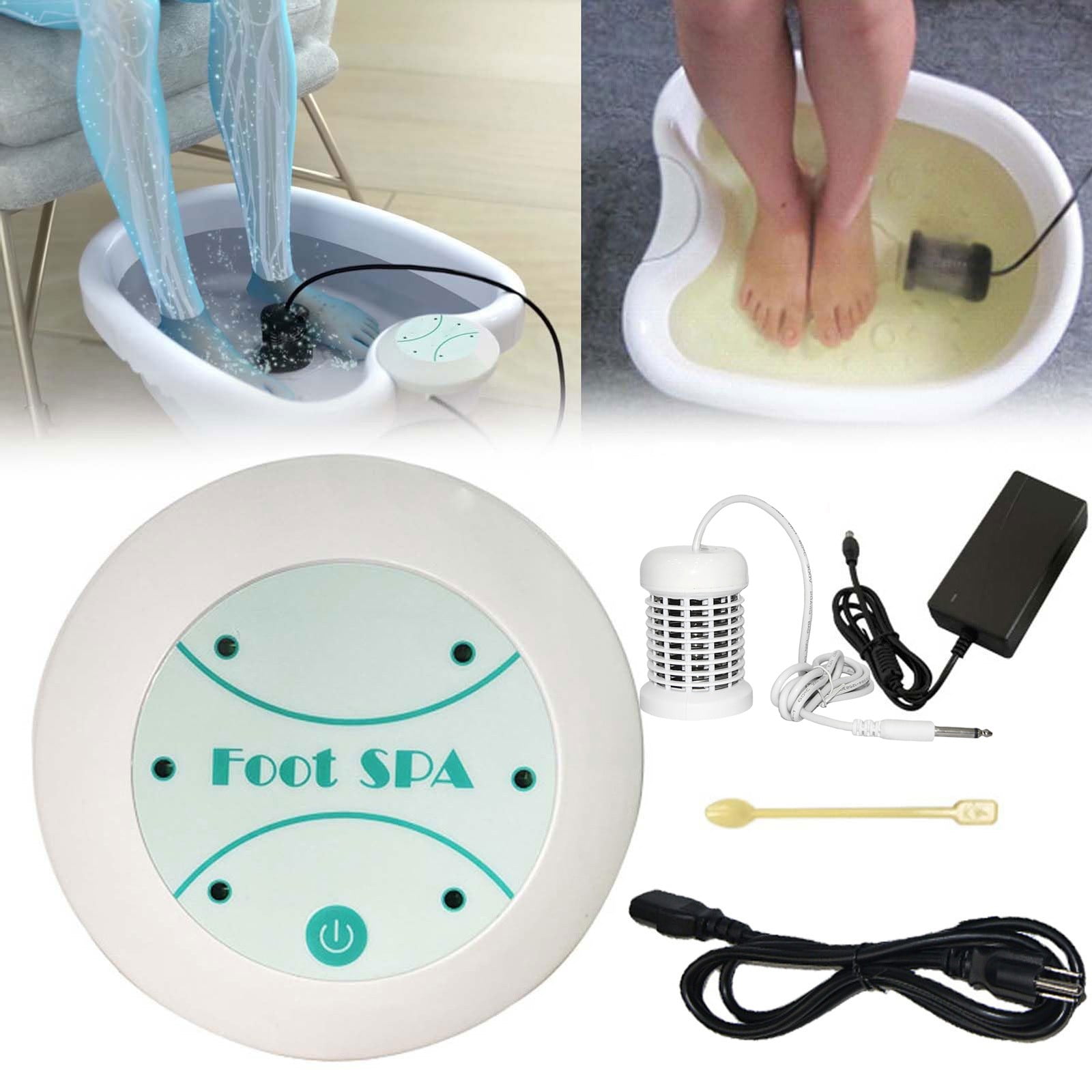 Ionic Foot Bath Detox Machine Detox Foot Spa System Salon Spa Club with 2 Arrays and 100 Tub ...