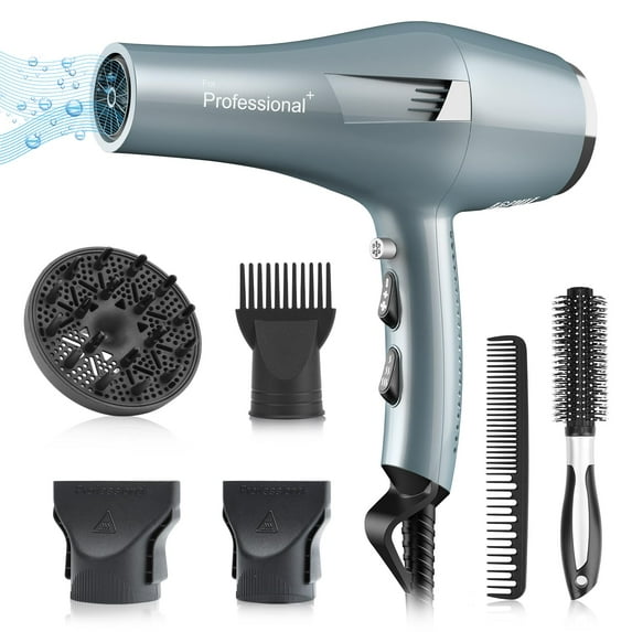 Ionic Salon Hair Dryer, Professional Blow Dryer AC Motor Fast Drying ...